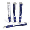 4 Sided Square Twist Action Pen w/ Stylus | Full Color Logo Pens